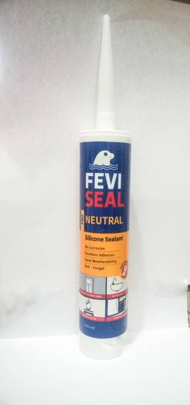 Pidilite FEISEAL NEUTRAL PRO SILICON SEALANT Clear + Applicator Gun ...