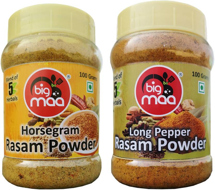 Big Maa Long Pepper Rasam Powder & Horsegram Rasam Powder Price in India - Buy Big Maa Long ...