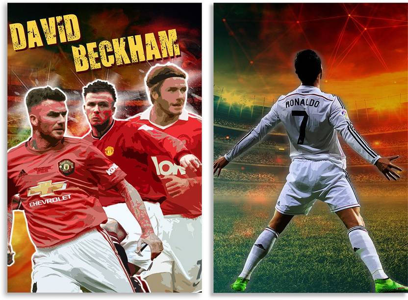 Cristiano Ronaldo CR7 Aggressive Pose & David Beckham Inspirational ...
