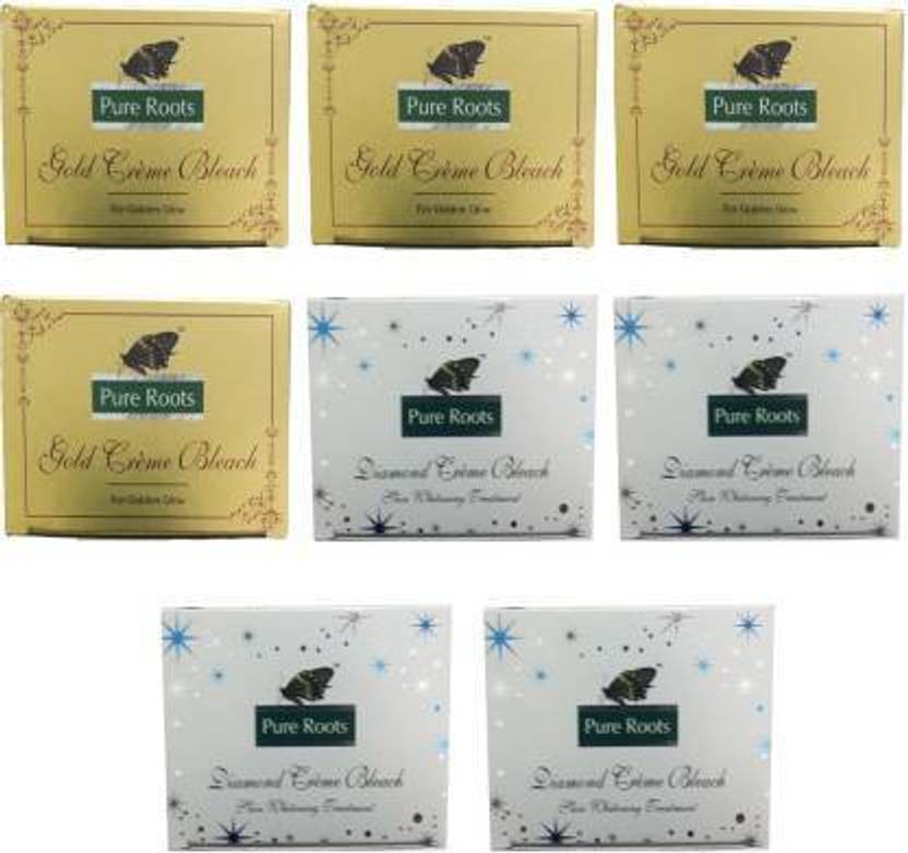 Pure Roots COMBO OF 8 BLEACH CREAM - Price in India, Buy Pure Roots ...