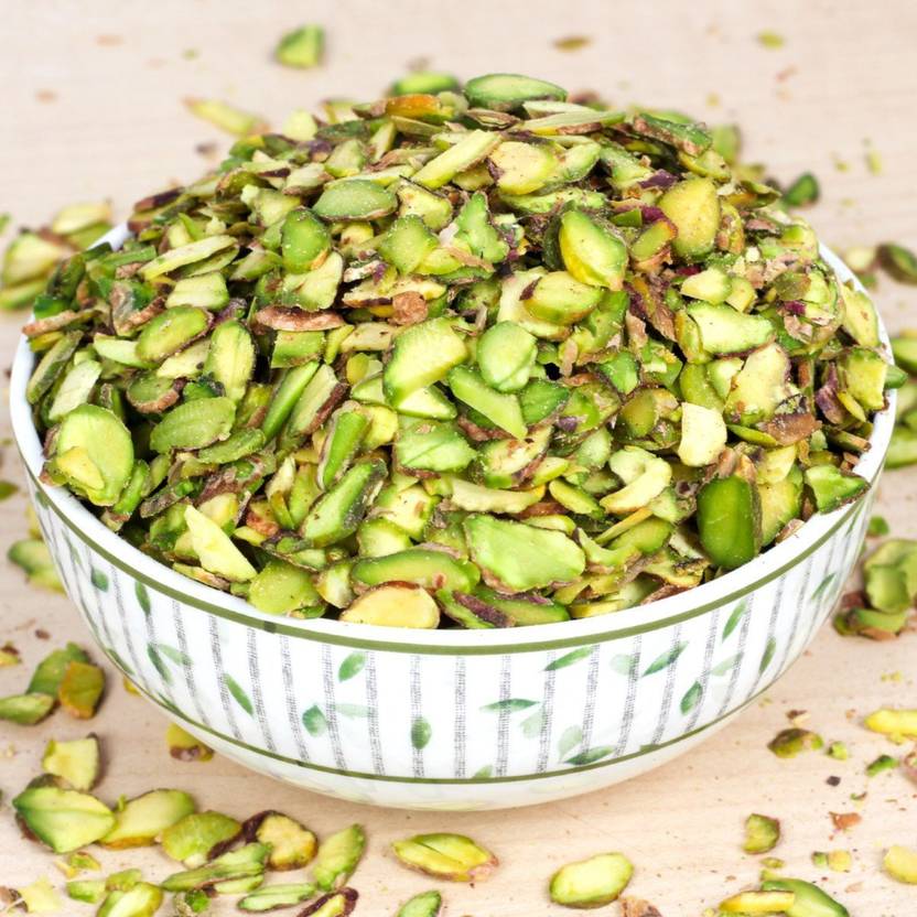 Agora Cutting Slice Pistachios | Unsalted Raw Pista Flakes for ...