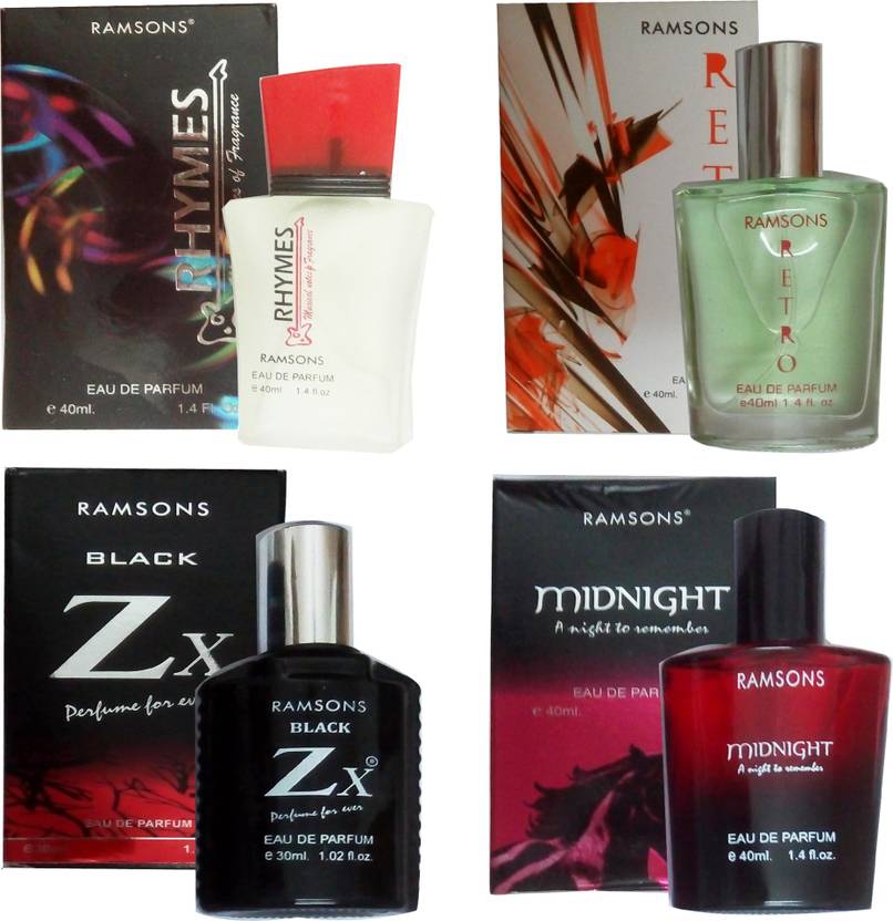 Buy RAMSONS 1 RHYMES PERFUME ( 40 ML) + 1 BLACK ZX PERFUME ( 40 ML) + 1 ...