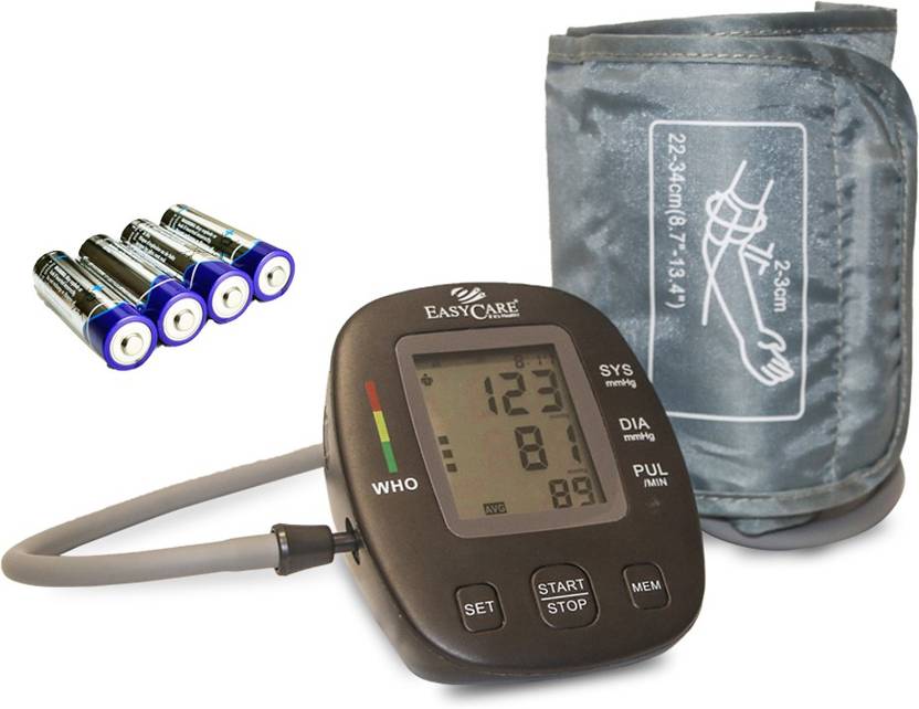 EASYCARE Digital Blood Pressure Monitor with Fully Automatic Arm Style ...