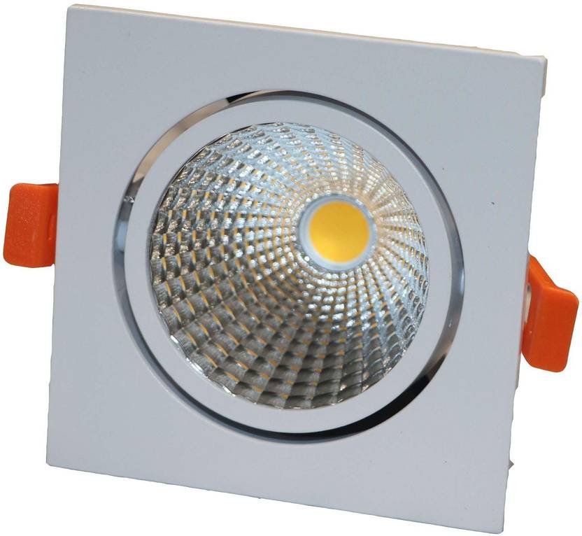 GJAKS Bliss Movable COB Light Square (24 Watt) Track Lights Ceiling ...