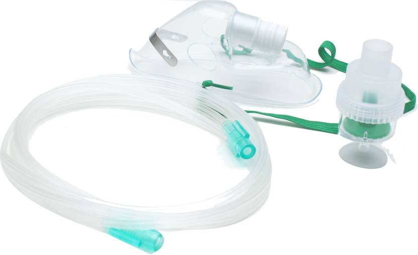 ELANOR Nebulizer Mask Kit for Adult with Medicine Chamber & Air Tube ...