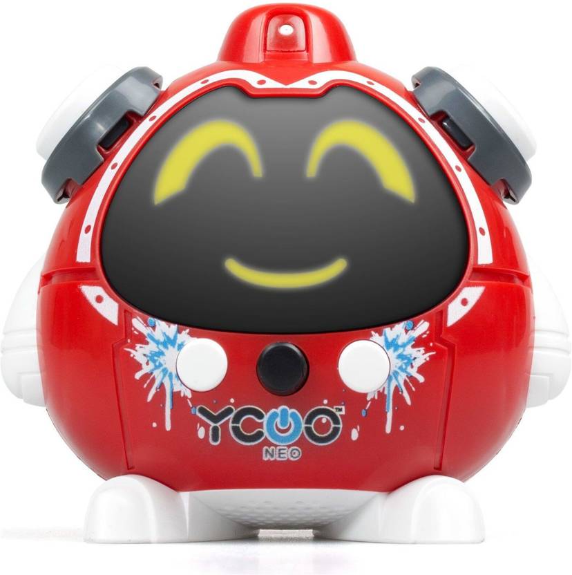 Silverlit YCOO QUIZZIE A Palm-Sized Robot, 3 PLAY MODE ROBOT (QUIZ GAME ...