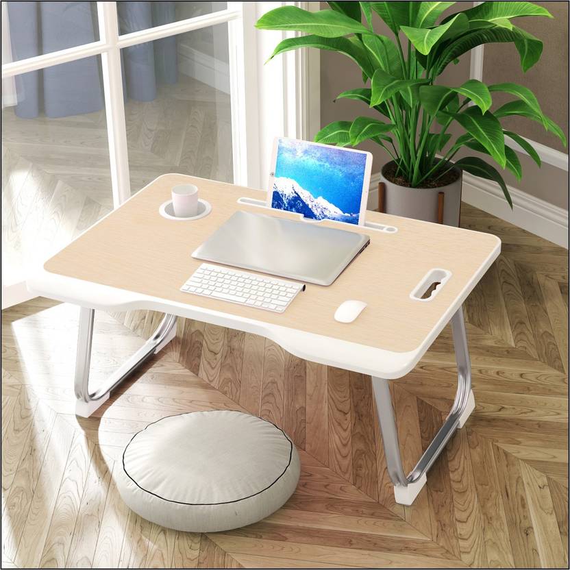 Portronics Wood Portable Laptop Table Price in India - Buy Portronics ...
