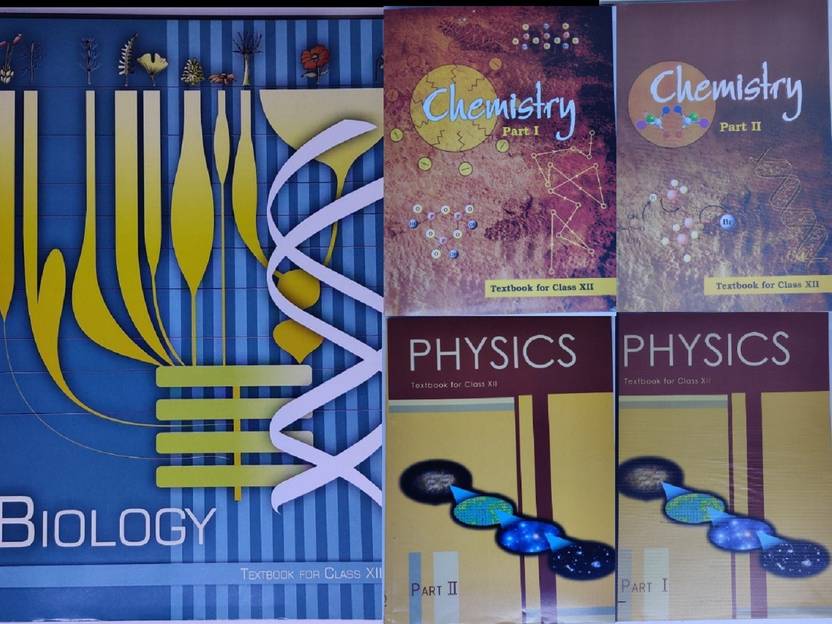 NCERT Physics, Chemistry,Biology (PCB) Books Set For Class 12 (English ...