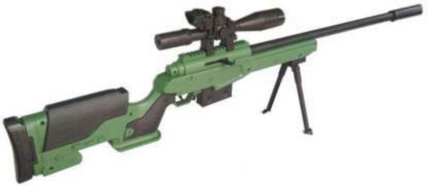 JD ENTERPRISE Sniper Rifle AWM Gun 8× Distance Micro Mirror Telescope ...