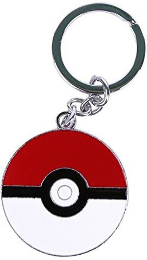Martand Pokemon Go Pokeball Metal Keychain / Keyring / Key Ring / Key ...