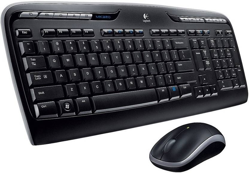Logitech MK320 Wireless Keyboard and Mouse Combo - Logitech : Flipkart.com