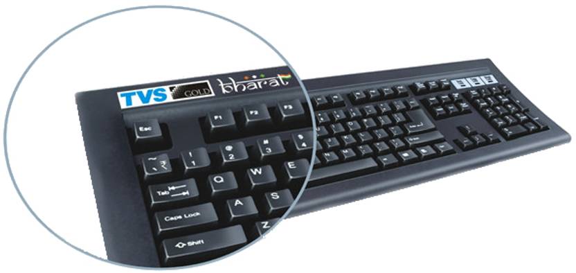 TVS-e Gold Bharat Wired USB Laptop Keyboard - TVS-e : Flipkart.com