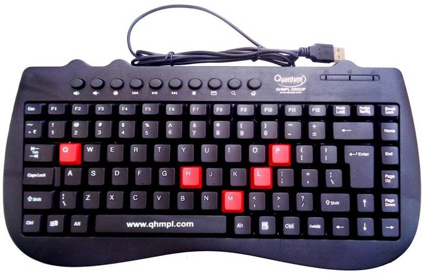 QUANTUM 7309 Wired USB Gaming Keyboard - QUANTUM : Flipkart.com