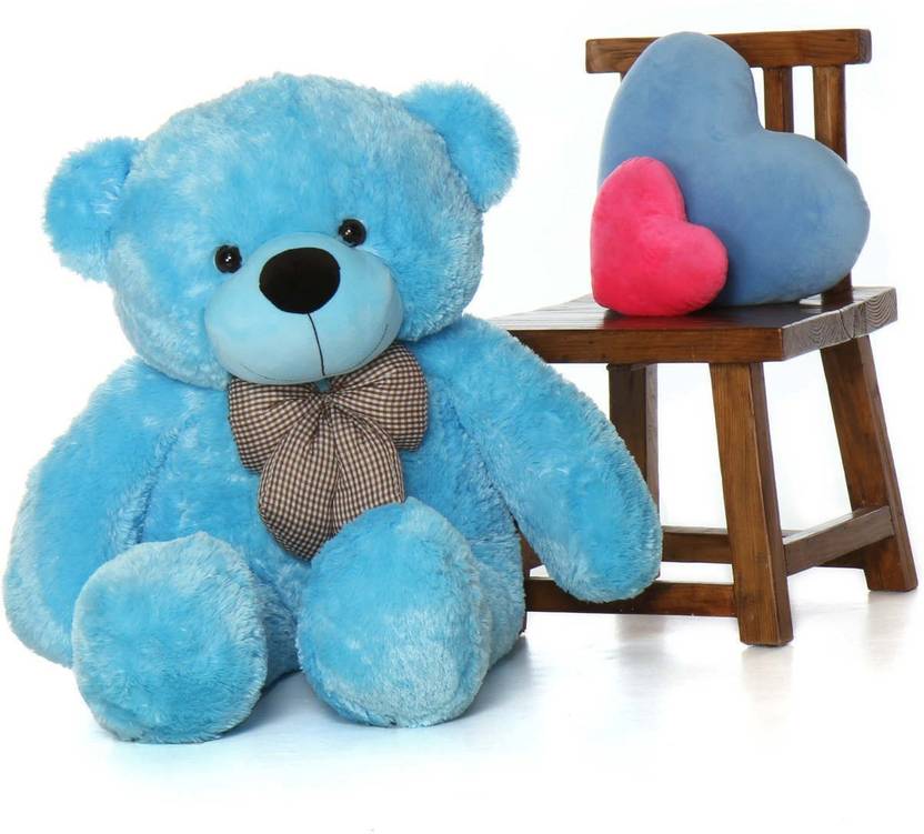 sellswag 4 Feet Blue coloured Hugable soft Teddy bear Stuffed Toy - 123 ...