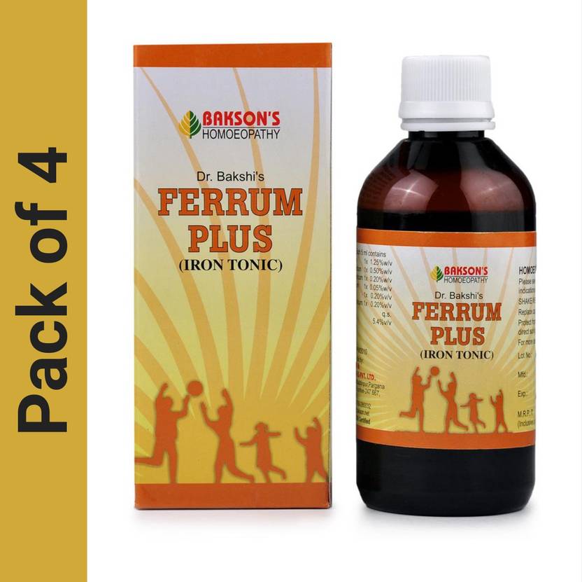 BAKSONS Ferrum Plus Syrup Price in India - Buy BAKSONS Ferrum Plus ...