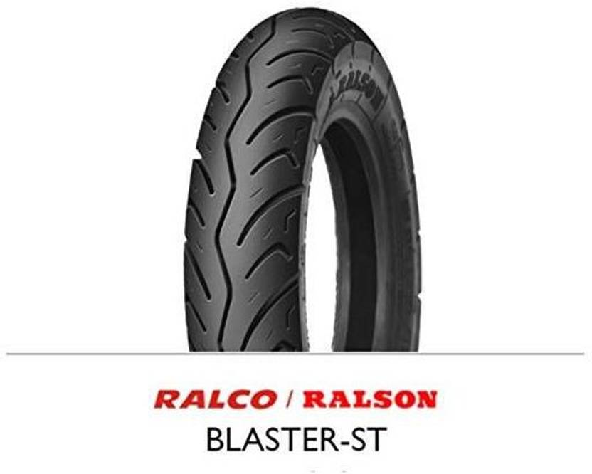 Ralco Blaster ST 100/80-12 53J Tubeless Scooter Front Tyre Front Two Wheeler Tyre Price in India ...