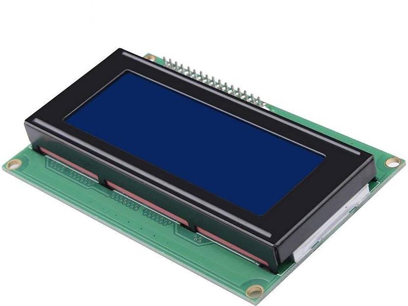 Grahikum 20x4 Line LCD Display with Blue Backlight HD44780 for All ...