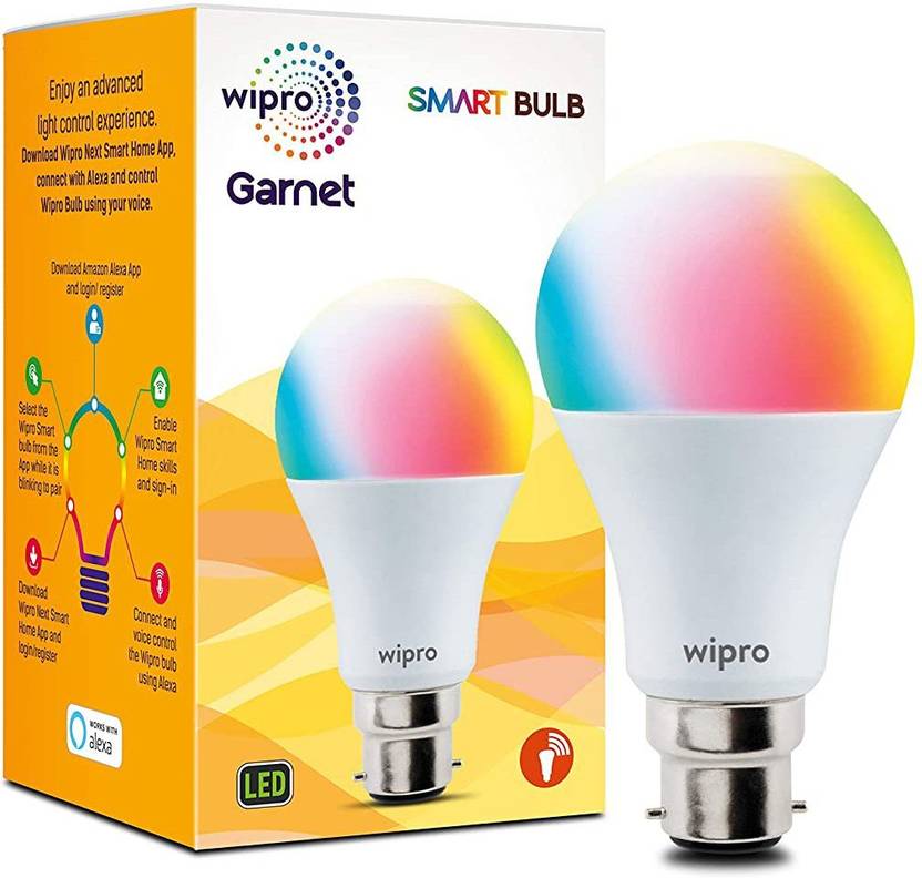 Wipro Wipro Next Wi Fi Enable Smart Bulb - 9W Smart Bulb Price in India ...