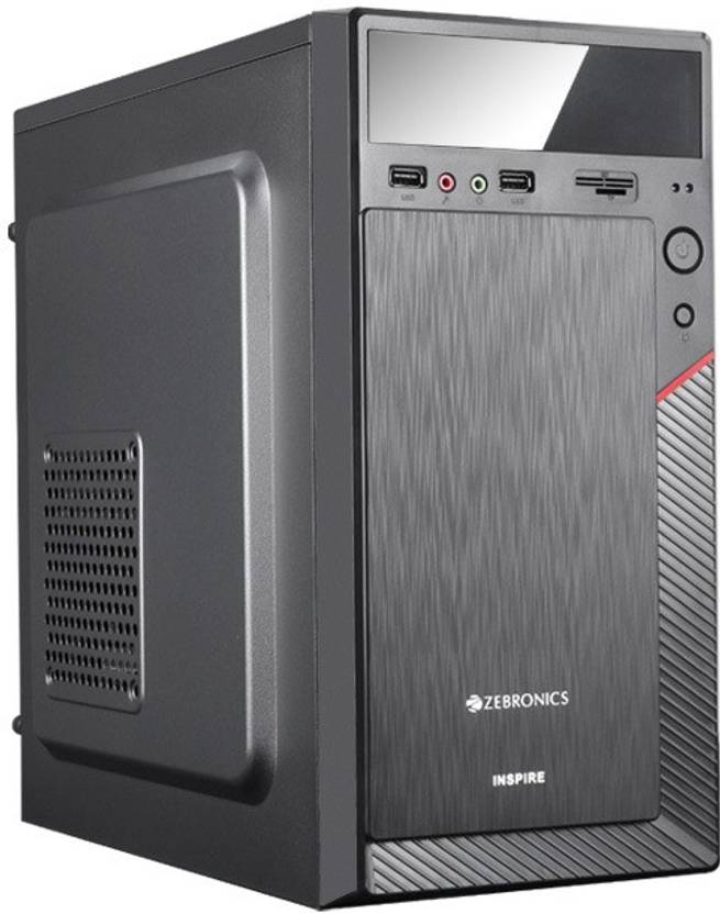 ZEBRONICS Chassis Zeb 190B/184B TEMPO/INSPIRE Micro ATX Cabinet ...