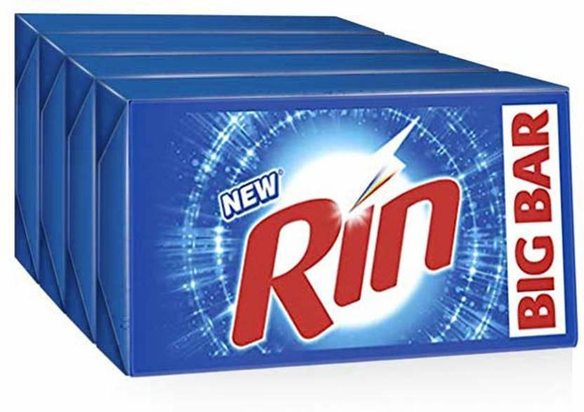 Rin bar_250g (pack of 4) Detergent Bar Price in India - Buy Rin bar ...