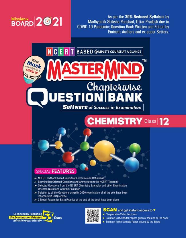Mastermind Question Bank Chemistry Class 12 (English Medium): Buy ...