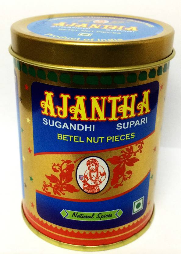 Ajantha Sugandhi Supari Tin Sweetner, Betel Nut Pieces Mouth Freshener ...