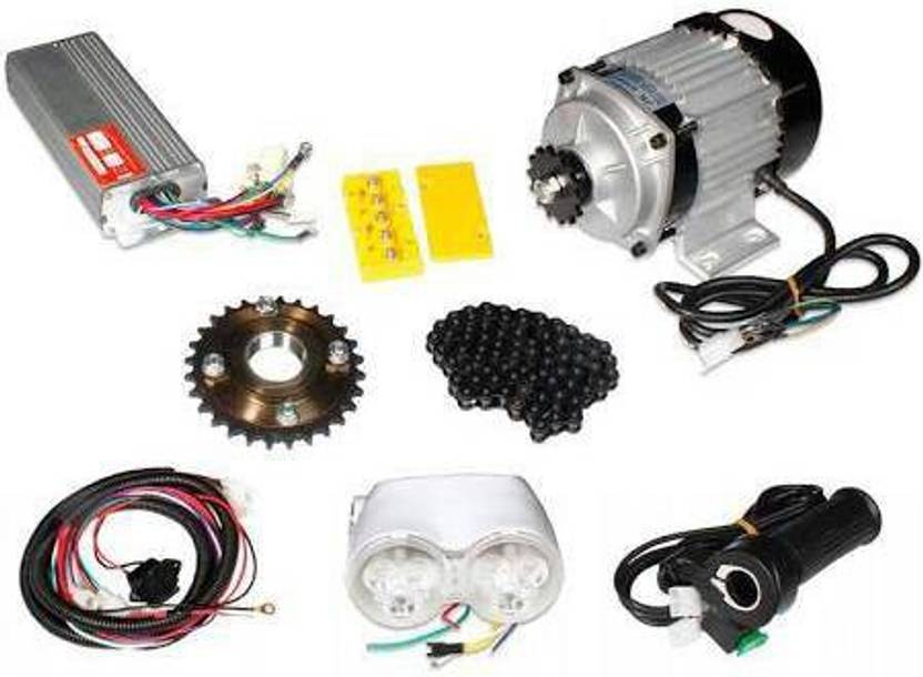 XYZ Robotics 48 V 750 Watt BLDC Pedal Electric Rickshaw Motor Kit ...