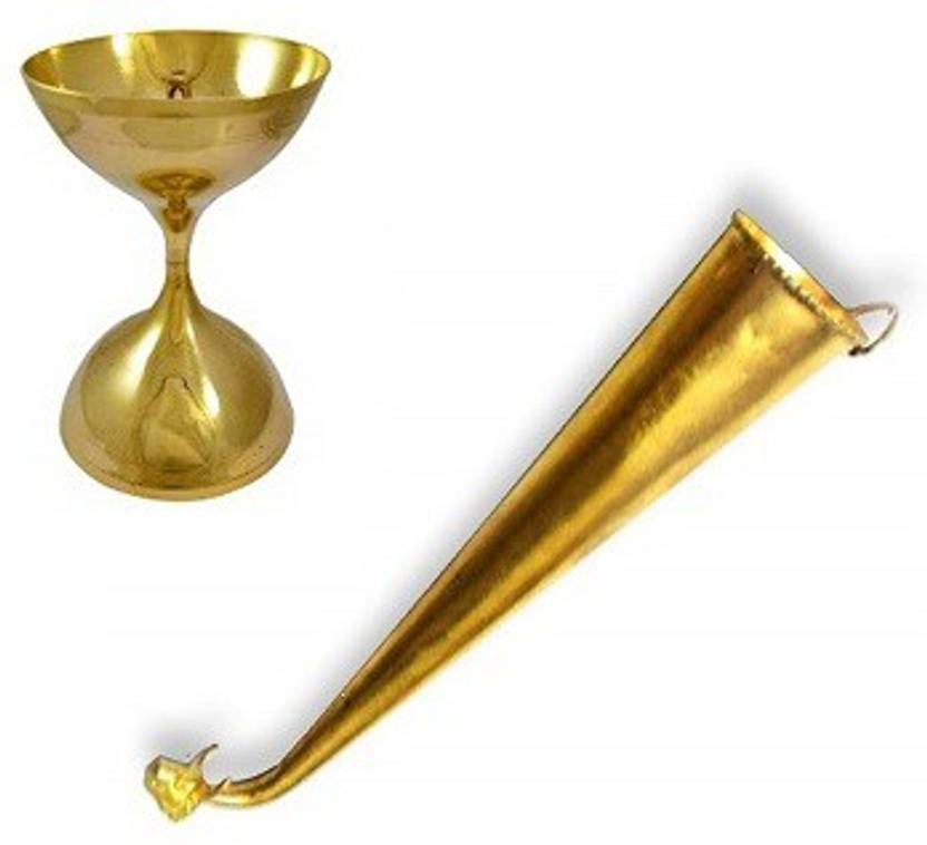 De-Ultimate Combo Of Gomukh Sirangi For With Classic Round Pure Brass ...