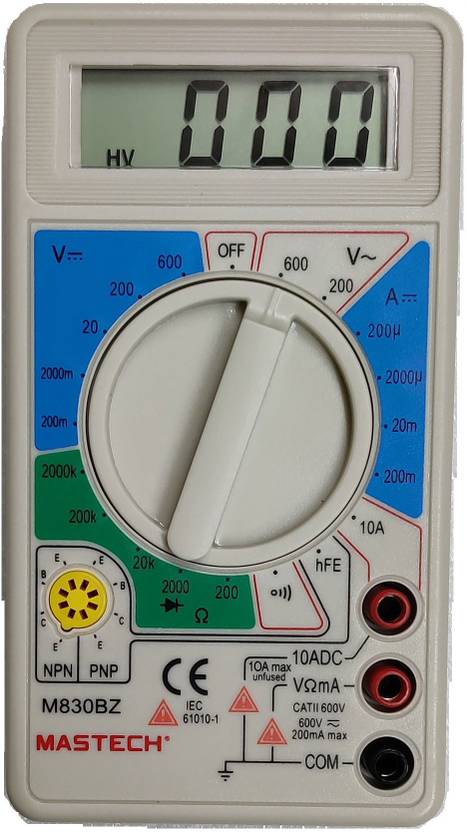 Mastech M 830BZ Original With Calibration Certificate Digital ...