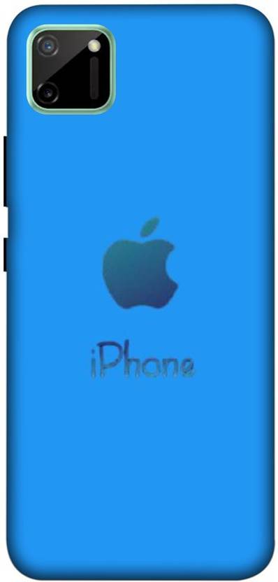 ANGELSKY Back Cover for REALME C11 ( APPLE, IPHONE, LOGO) PRINTED BACK ...