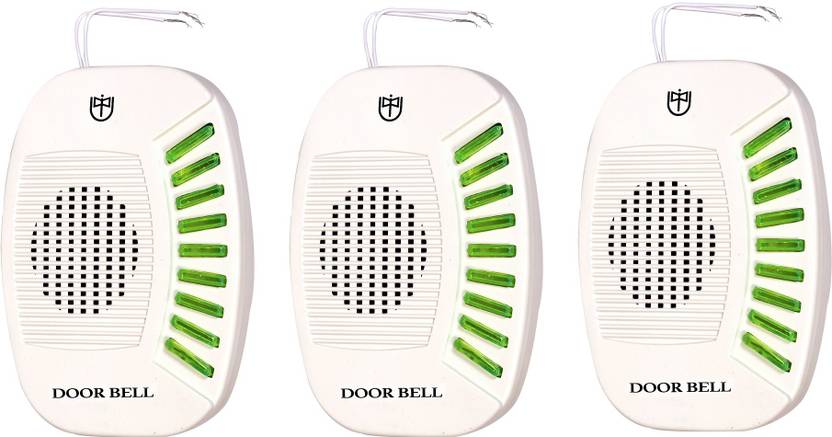Tool Point Gayatri Mantra Electric Door Bell UDB-02 AC, Pack of 3 Wired ...