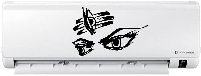StickerYard 60 cm AC Sticker Split Ac Stickers Air Conditioner Sticker ...