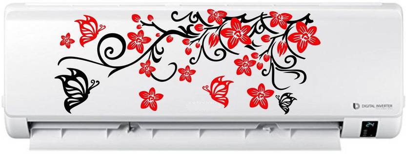 StickerYard 60 cm AC Sticker Split Ac Stickers Air Conditioner Sticker ...