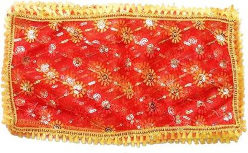 caaspy MATA Chunri / Chunni /Devi Maa Chunri / Durga Devi Chunri / Laxmi Mata Chunri With Golden ...