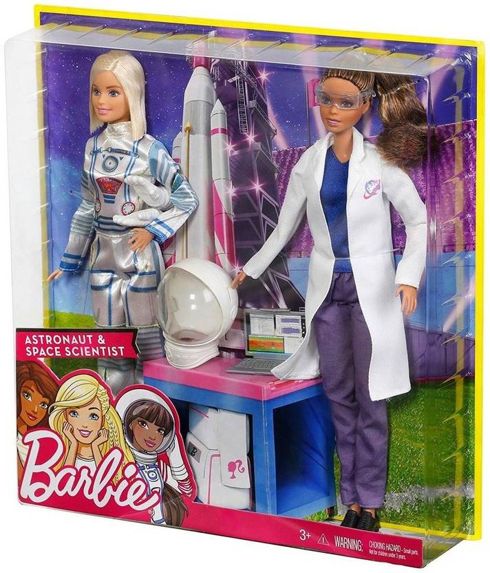 BARBIE FCP64 Friend Career Dolls Astronaut & Space Scientist - FCP64 ...
