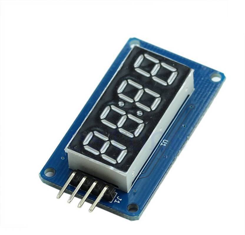 Spectracore 4 Bits Digital Tube Led Display Module With Clock Display Tm1637 For Arduino