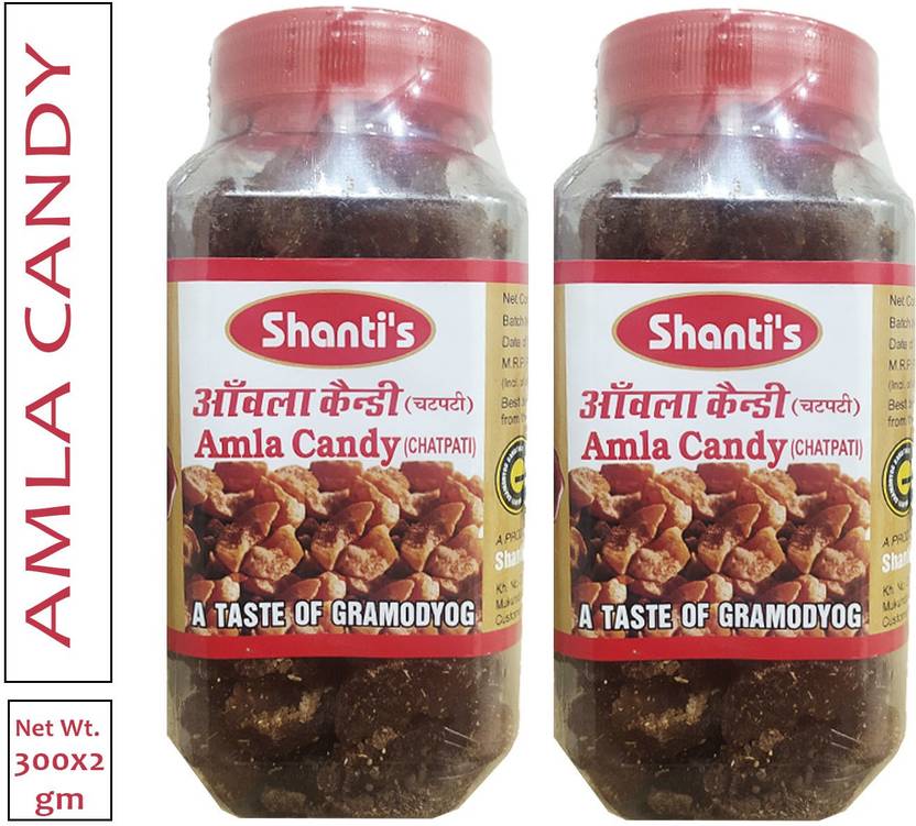 SHANTI Amla Candy Chatpati 100% Pure & Natural | A Taste Of Gramodyog ...