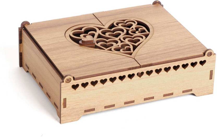 DULI MDF Laser cut Box Big Storage Box Price in India - Buy DULI MDF ...