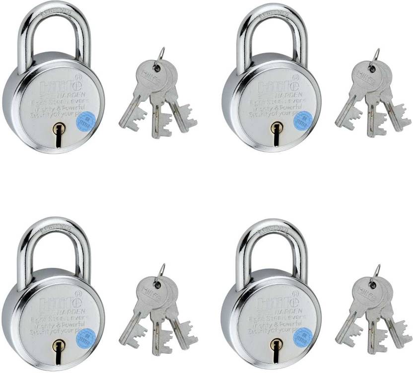 Hilife Harden 65 MM Padlock with Double Locking Lever Technology Pack ...