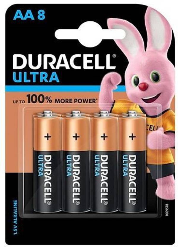 DURACELL Ultra AA8 Batteries Battery - DURACELL : Flipkart.com