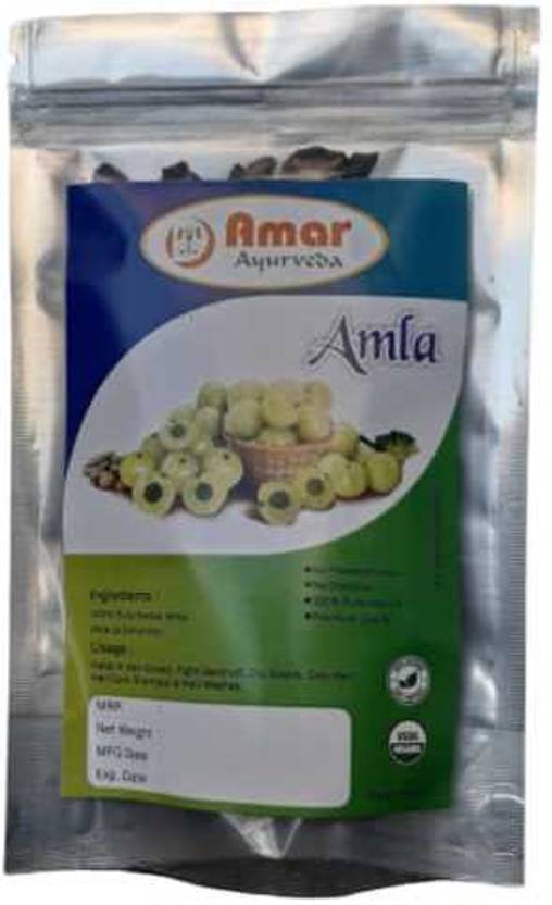 Amar Herbal Amla Raw (Phyllanthus Emblica) (Indian Gooseberry) Awla Dry ...