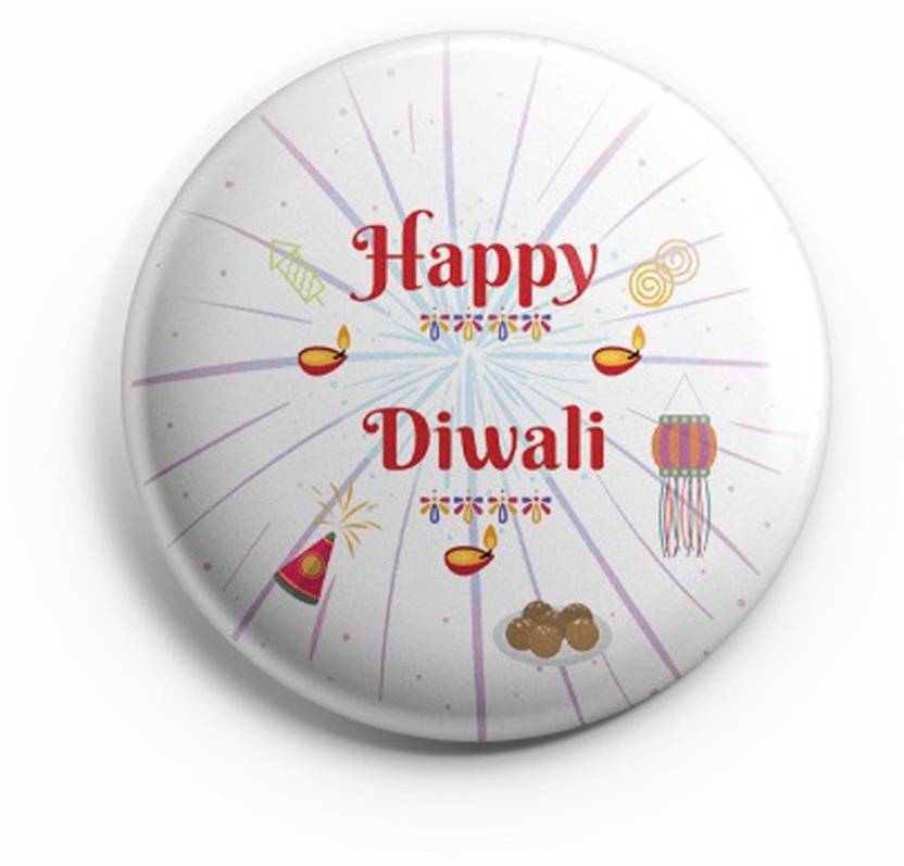 AVI Happy Diwali Fridge Magnet Regular Size 58mm MR8002040 Fridge ...