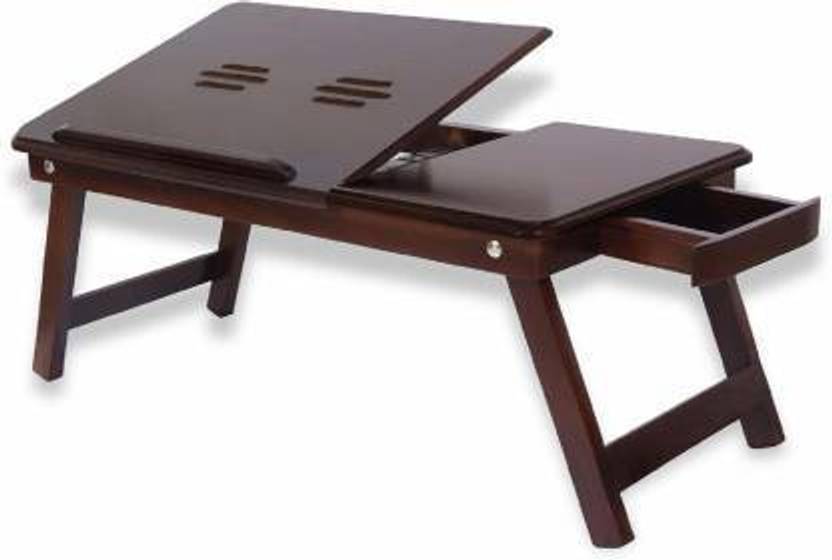 crowny Wood Portable Laptop Table Price in India - Buy crowny Wood ...