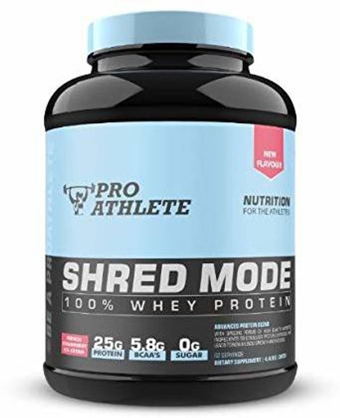 ProAthlete Shred Mode Whey Protein Powder - Natural Muscle Builder ...