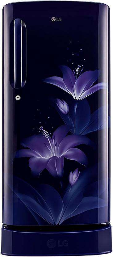 LG 190 L Direct Cool Single Door 5 Star Refrigerator with Base Drawer ...