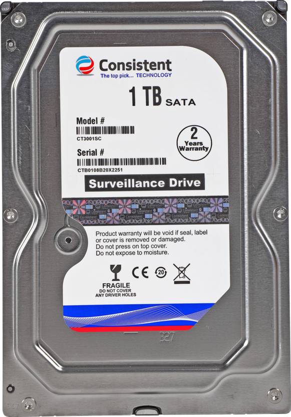 Consistent CT3001SC 1 TB Desktop Internal Hard Disk Drive (HDD ...
