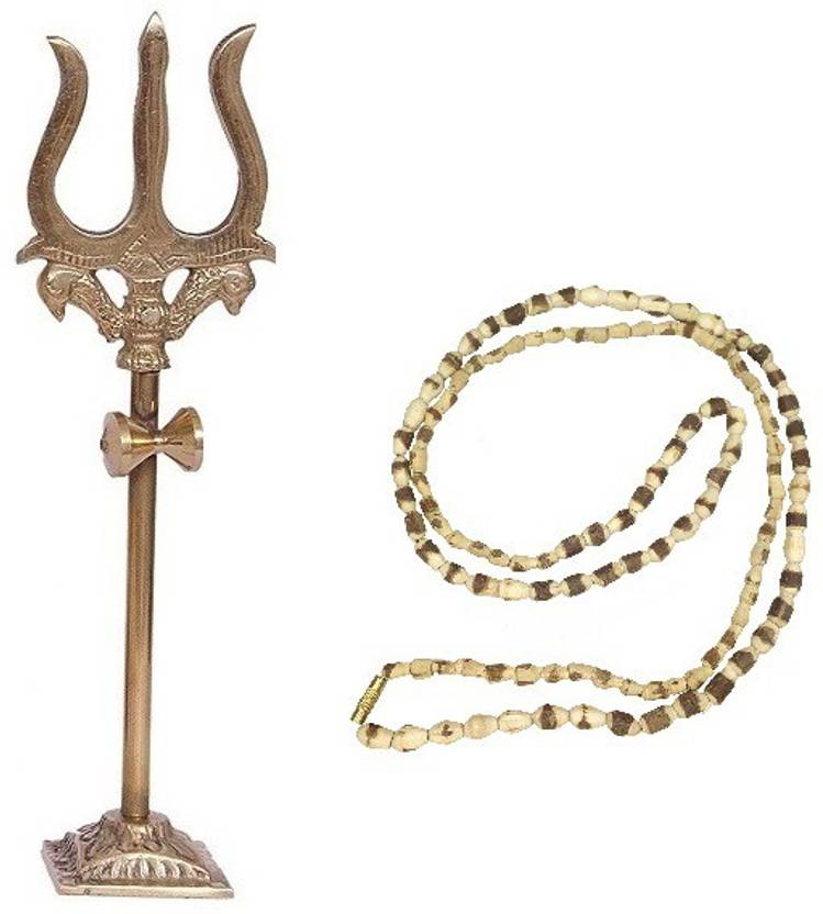 Utkarsh Combo of Trishul Statue With Square Stand And Original 38 Cm ...