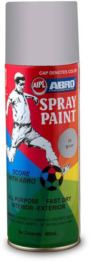 ABRO Premium Quality Spray Paint from well know USA Brand - ABRO Silver ...
