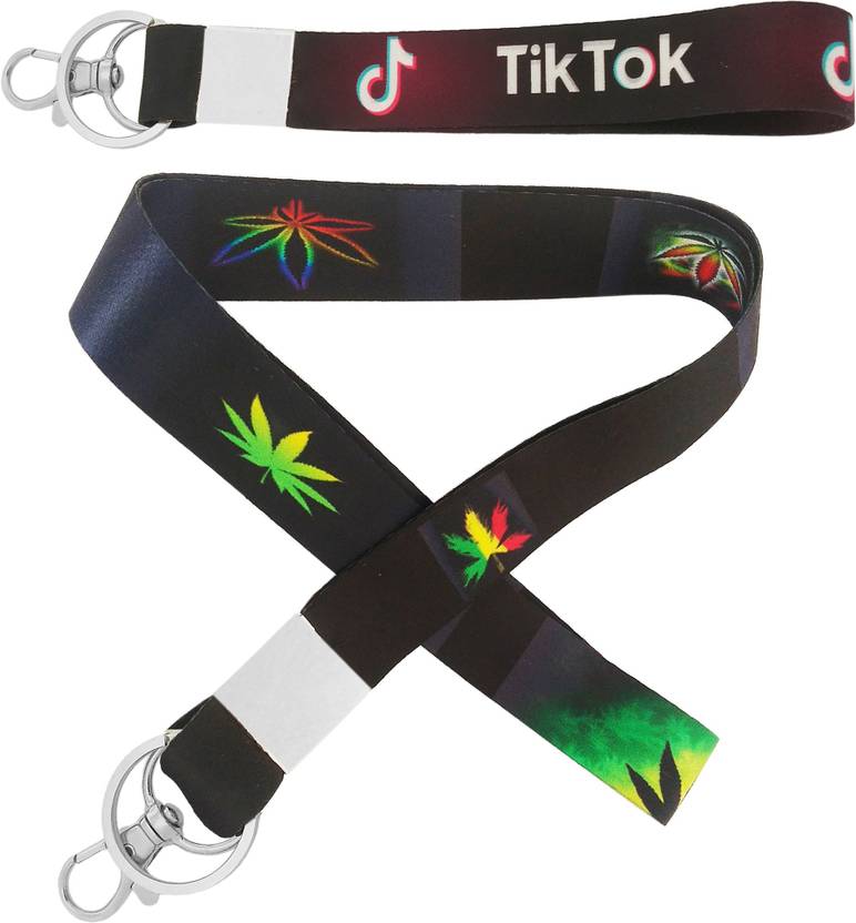 MGP FASHION High Quality Designer Tik Tok With Leaf Fabric Locking ID ...