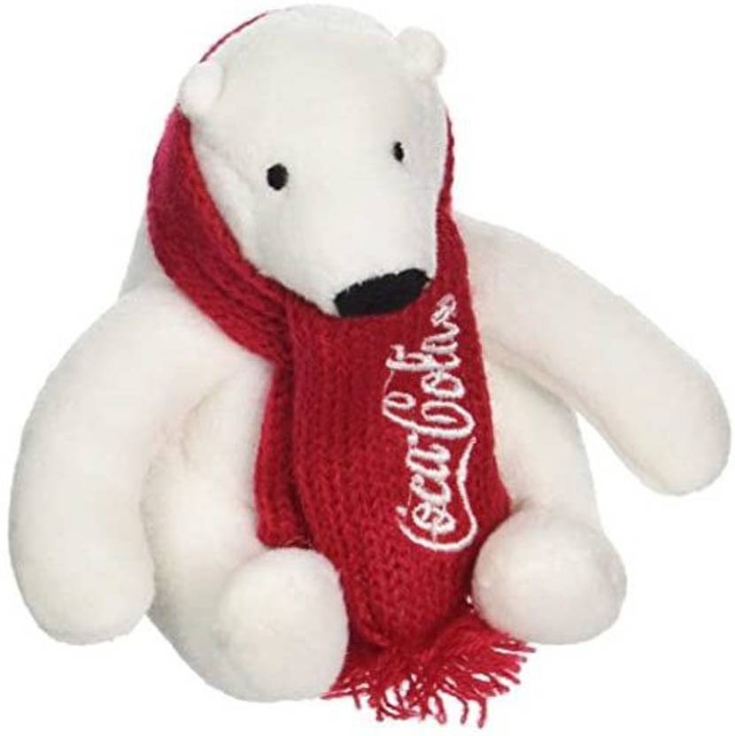 Coca Cola Jansen Advertising Coca-Cola Polar Bear Beanbag Plush - 3.5 ...